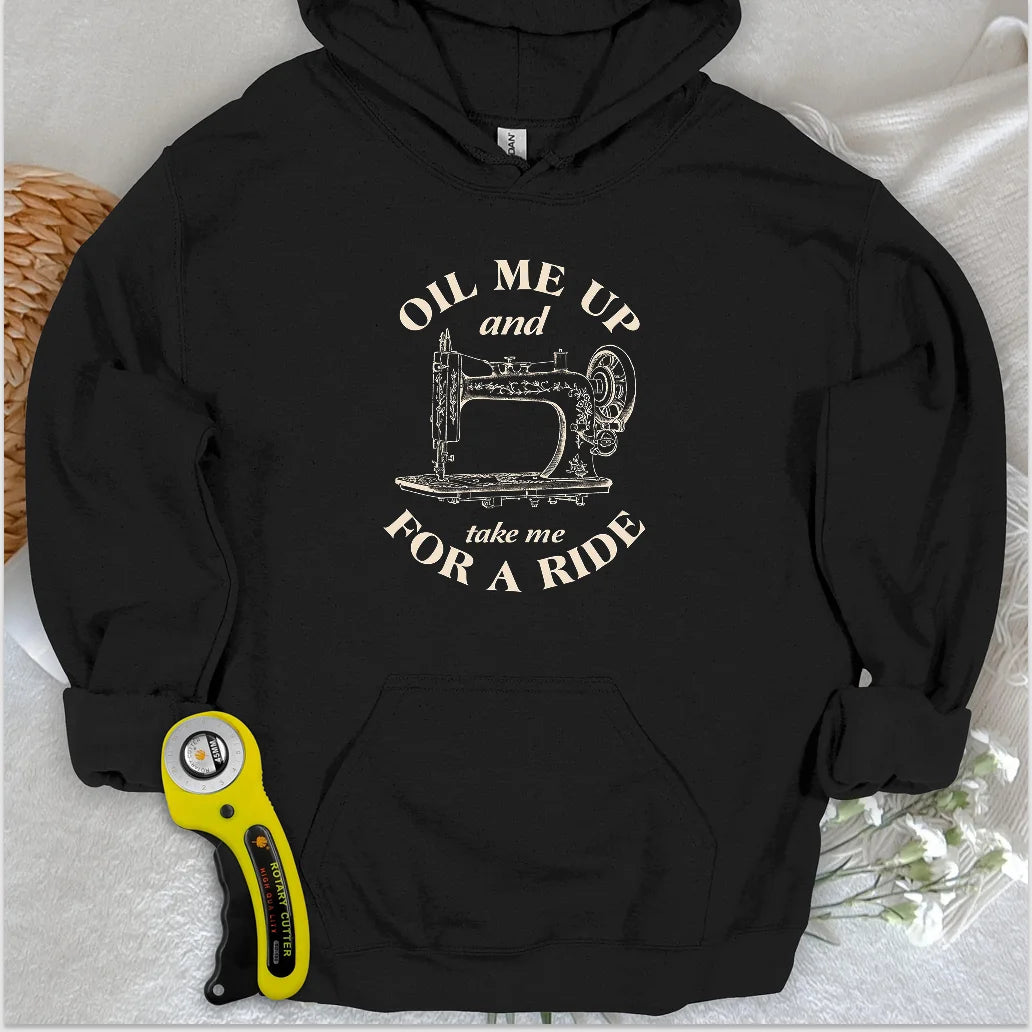 Oil Me Up Hoodie – ThreadsMuse