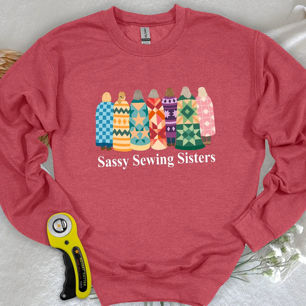 Sassy Sewing Sisters Sweatshirt – ThreadsMuse