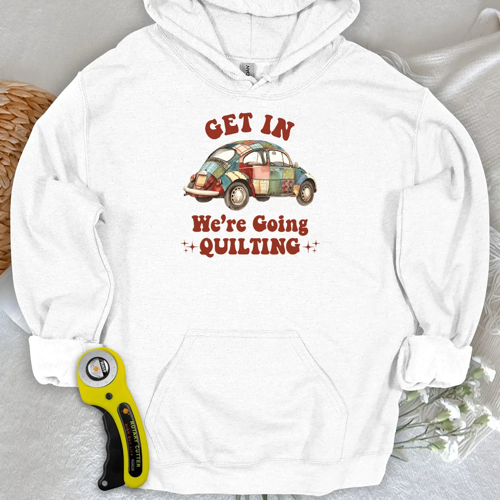 Quilty Road Trip Bug Hoodie – ThreadsMuse